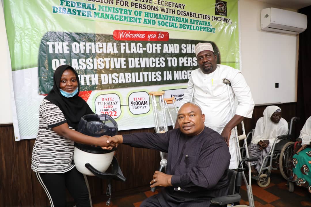NCPWD flags off distribution of assistive devices and business ...